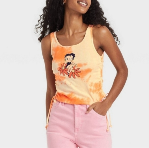Betty Boop | Tops | Betty Boop Tie Dye Tank | Poshmark